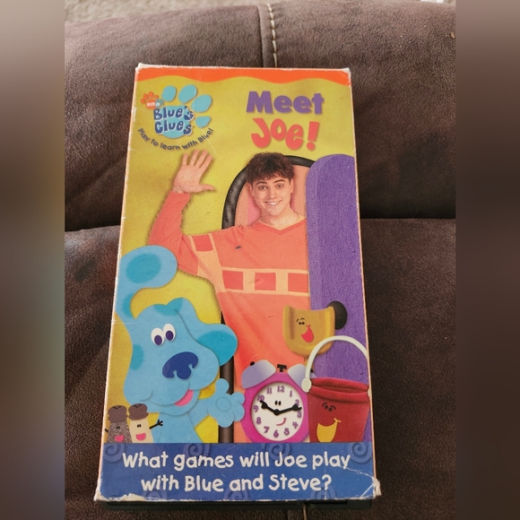 Media | Blues Clues Meet Joe Vhs | Poshmark